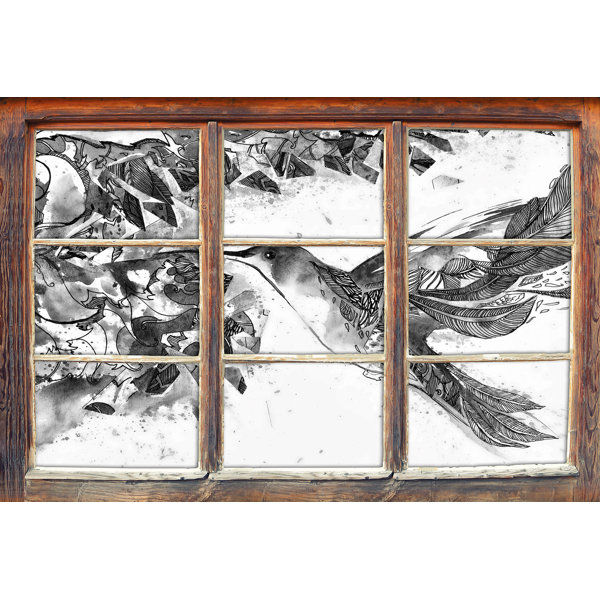 East Urban Home Wandtattoo Kolibri Kunst | Wayfair.de